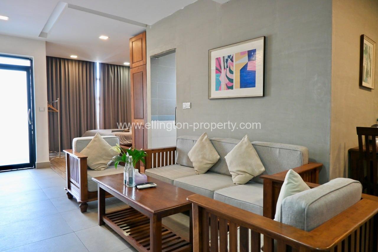 Studio Room Serviced Apartment For Rent In Tonle Bassac - Ellington ...